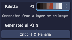 Properties input - PixelOver Manual