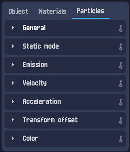 Particle systems - PixelOver Manual