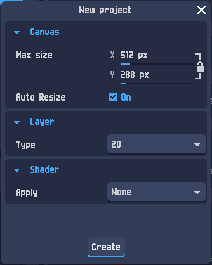First steps with 2D - PixelOver Manual