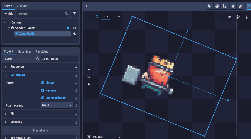 First steps with 2D - PixelOver Manual